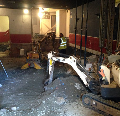 Mini Digger Hire, Foundations, Landscaping. Edinburgh. Micro digger and ...